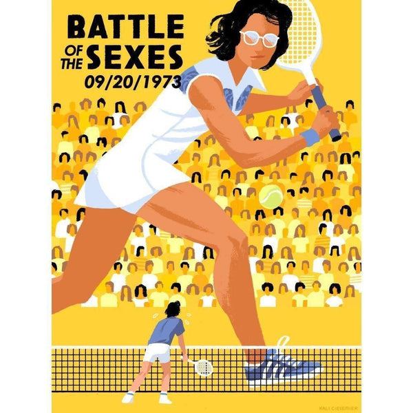 The Battle of the Sexes II, Houston, Sept. 20, 1973 by Kali Ciesemier ...