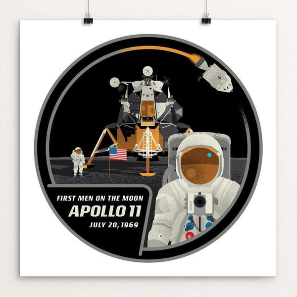 Apollo 11 Poster by Brixton Doyle - Creative Action Network