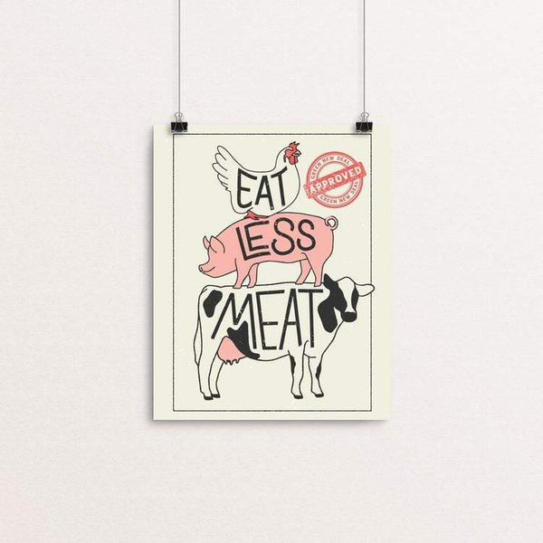 Eat Less Meat by Sarah Bloom Creative Action Network