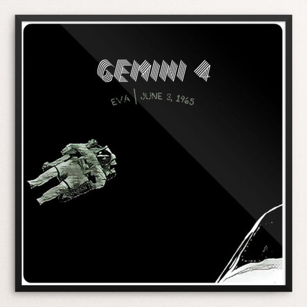Gemini 4 EVA Poster by Bryan Bromstrup - Creative Action Network
