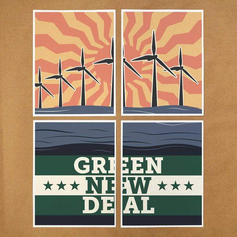 Green New Deal Download & Print-at-Home Protest Posters 4 Creative ...