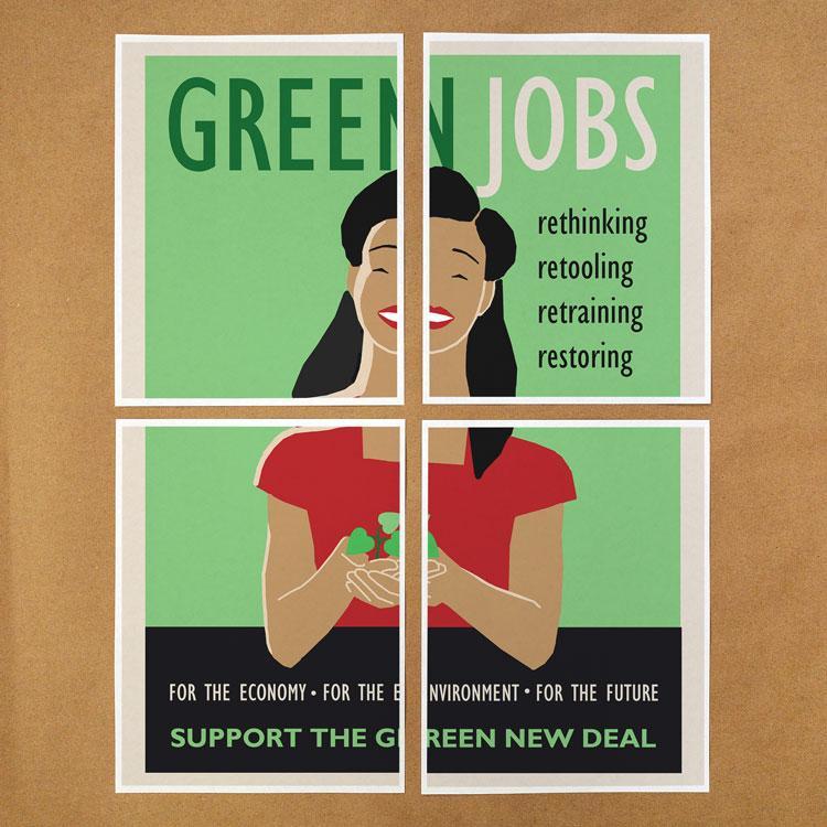 Green New Deal Download & Print-at-Home Protest Posters 2 Creative ...
