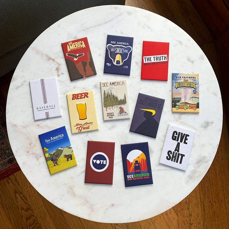 Hemp Magnet Variety 12-Pack Creative Action Network