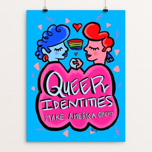 LGBTQ+ Rights Poster by Kyle Bachman - Creative Action Network