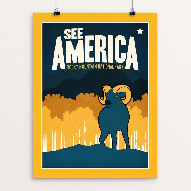 See America - Vintage National Park Posters Page 2 - Creative Action ...