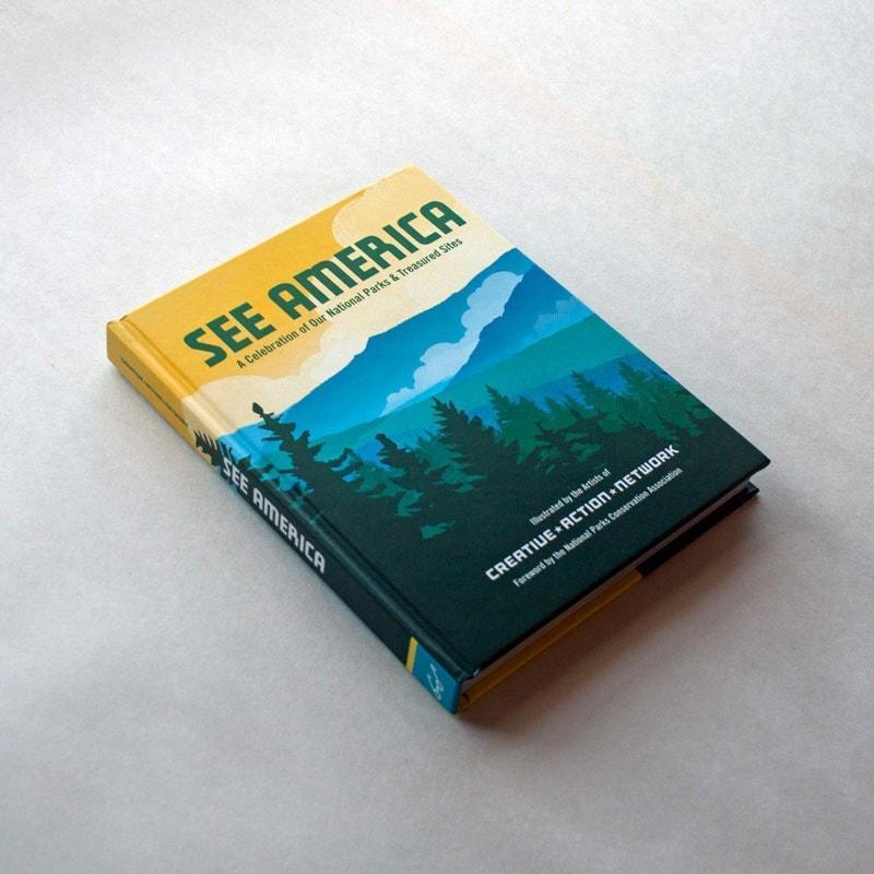 See America - Vintage National Park Posters - Creative Action Network