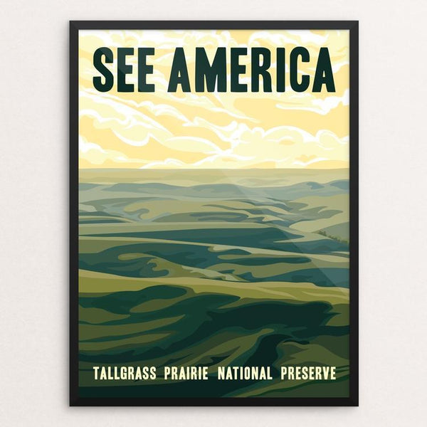 Tallgrass Prairie National Preserve Poster by Alexis Lampley - Creative ...