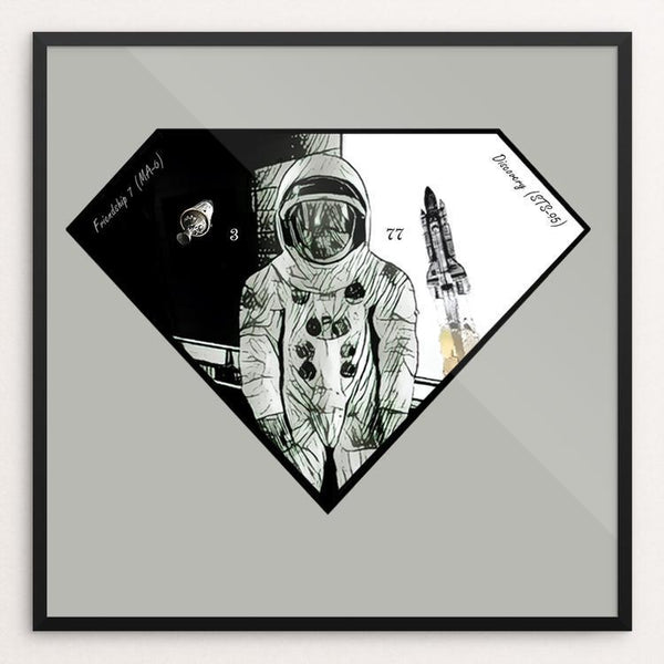 The Man 77 Poster by Bryan Bromstrup - Creative Action Network