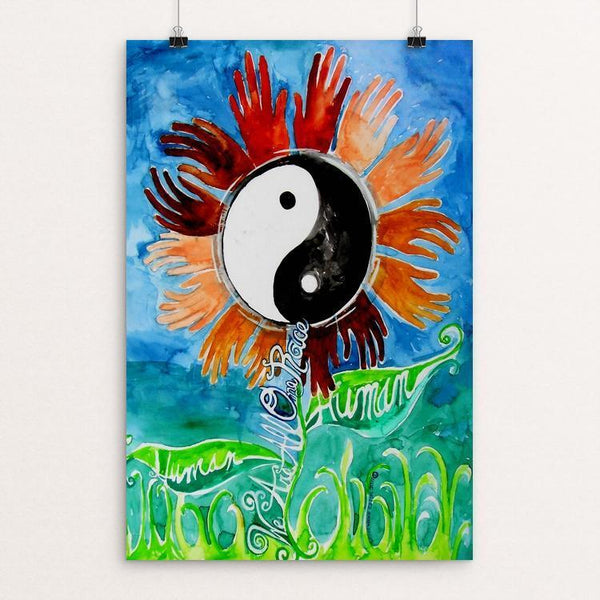 We Are All One Race by Genevieve Esson Creative Action Network